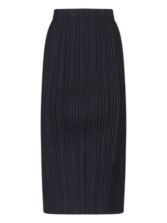 Issey Miyake Pleated Midi Skirt