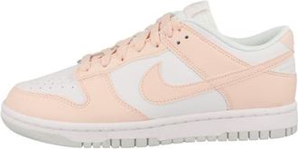 Nike Nike Chaussures de Basket pour Femmes W Dunk Low, Summit Blanc Aluminium, 38.5 EU, Rose, 38.5 EU