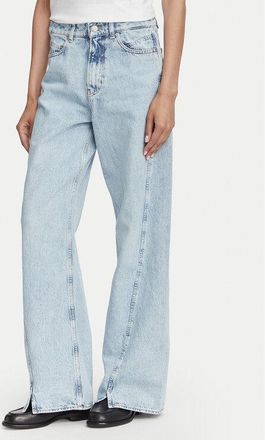 HUGO BOSS Jeans Marlene 50564426 Hellblau Wide Leg