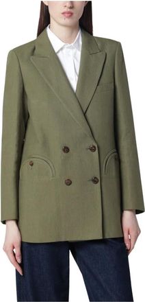 Blaz&eacute; Milano Femme, Vestes, Vert, Taille: 42 FR Midday Sun Everyday Blazer