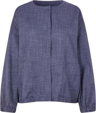 Masai Femme, Blouses et Chemises, Bleu, Taille: 40 FR Blazer Marine