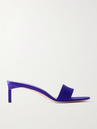 Tom Ford Mules En Satin - Violet