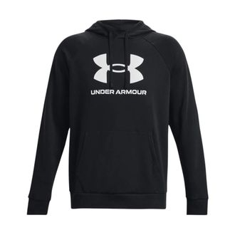 Under Armour Schwarzer Kapuzenlogo-Sweatshirt - - Sweatshirts & Hoodies - Herren - Schwarzk - M