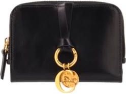 Chlo&eacute; Portefeuille Bifold Alphabet - Femme - Accessoires - Noir - Taille: ONE Size