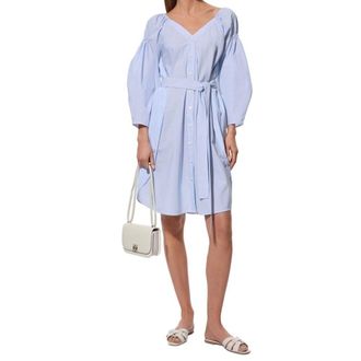 Stella McCartney Womens Blue Cotton Casual Dress