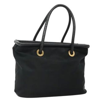 Celine Pre-owned Nylon sacs-celine - Femme - Pre-owned - Noir - Taille: ONE Size
