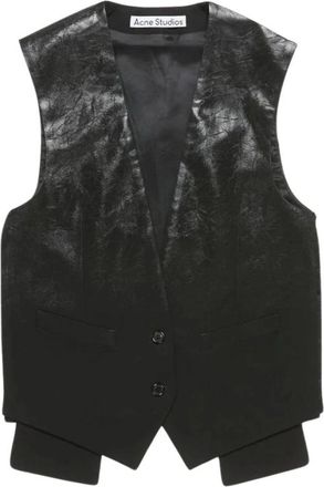 Acne Studios Femme, Vestes, Noir, Taille: 42 FR Vest