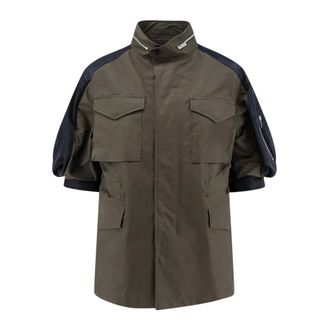 sacai Light Vestes - Femme - Vestes - Vert - Taille: 40 FR
