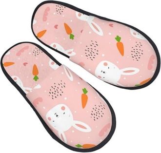 Generic Lapin Mignon Femme Homme Chaussons L&eacute;g&egrave;res Pantoufles Respirantes Slippers Pour Maison Ext&eacute;rieur Hiver L