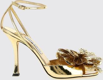 Jimmy Choo London Sandales &agrave; Talons JIMMY CHOO Femme couleur Or