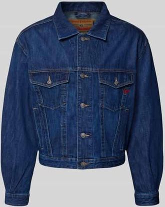 Diesel Jeansjacke mit Knopfleiste