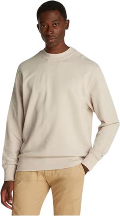 Calvin Klein Sweatshirt f&uuml;r Herren, Verziert, Baumwollmischung (Mondstrahl)