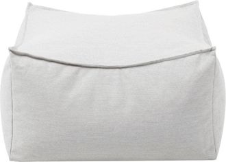 Blomus Outdoor Hocker -STAY- | Sitzsack Wasserabweisend | Farbe Cloud | 60L x 60B x 40H cm | Sitzpouf Schnelltrocknend | wetterfestes Textil