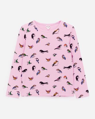 Arket Geripptes Oberteil -Rosa