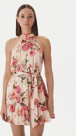 Guess Coctailkleid W6GKAE W2555 Beige Regular Fit