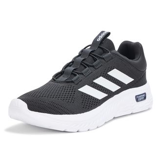 adidas Herren Mould 4 Bungee Sneaker, Schwarz/Wei&szlig;/Schwarz, 44 EU