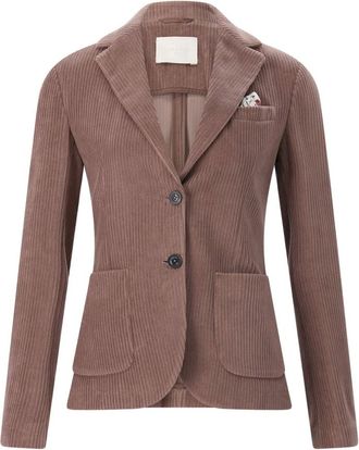 Circolo 1901 Femme, Vestes, Brun, Taille: 36 FR Blazers