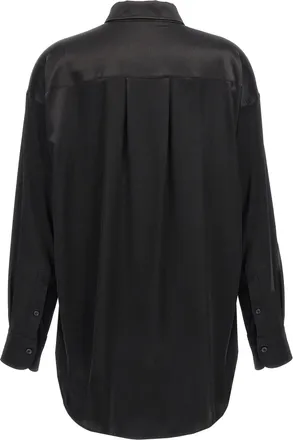 Tom Ford Silk Satin Blouse - Black