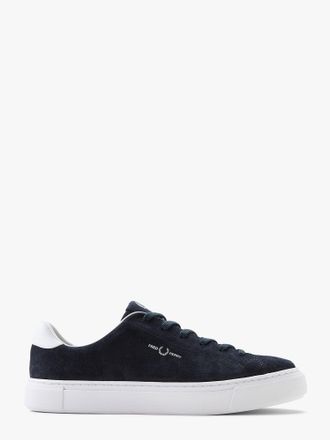 Fred Perry Suede sneakers with logo print - FRED PERRY - gender_Man