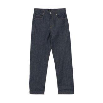 A.P.C. Indigo Blaue Denim Straight Leg Jeans - - Jeans - Herren - Blau - W36