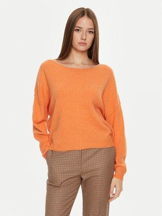 American Vintage American Vintage Pullover Damsville DAM225H24 Orange Loose Fit