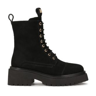 Kazar Wildleder Stiefeletten - - Shoes - Damen - Schwarzk - 36 EU