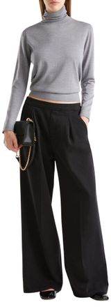 Benetton Damen Maglia Ciclista M/L 11ahd203a Pullover, grau, XL