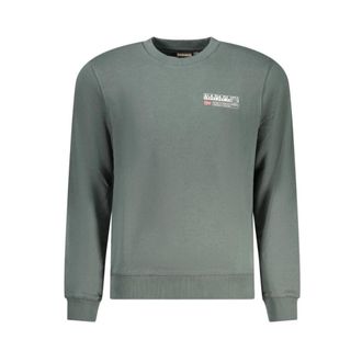 Napapijri Verde Baumwoll-Sweatshirt - - Sweatshirts & Hoodies - Herren - Gr&uuml;n - 2XL