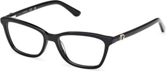Guess Femme, Accessoires, Noir, Taille: 54 MM Lunettes Rectangulaires