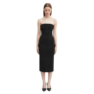 Anine Bing Robe Mi-longue - Femme - Robes - Noir - Taille: 40 FR
