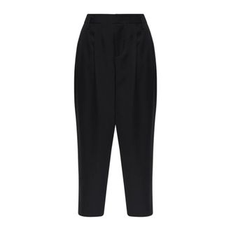 Kenzo Pantalon en laine - Femme - Pantalons - Noir - Taille: 34 FR