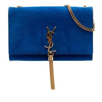 Saint Laurent Pre-owned Kate Schultertasche - - Pre-owned - Damen - Blau - ONE SIZE