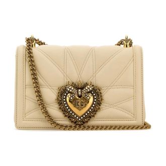 Dolce & Gabbana Femme, Sacs, Beige, Taille: ONE Size Sacs bandouli&egrave;re