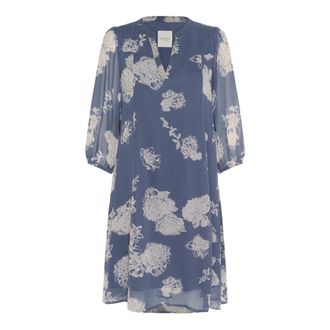Part Two Robe Aminase - Femme - Robes - Bleu - Taille: 36 FR