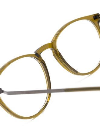 Mykita Nukka Brille mit rundem Gestell - Gr&uuml;n