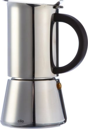 cilio Espressokocher Rigoletto,6 Tassen, Edelstahl, Induktion geeignet