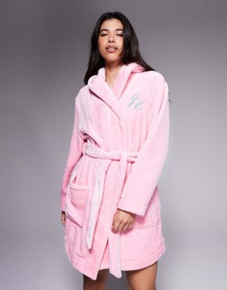Juicy Couture Robe de chambre courte - Rose bonbon