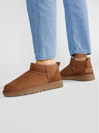 UGG Schneeschuhe W Classic Ultra Mini 1116109 Braun