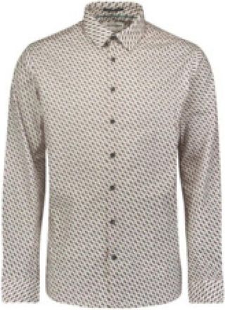 No Excess Grafikdruck Hemd - - Shirts - Herren - Beige - L