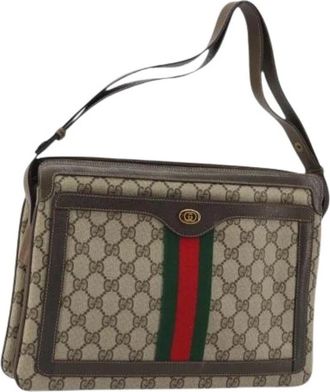 Gucci Pre-owned Vintage Schultertasche - - Pre-owned - Damen - Beige - ONE SIZE