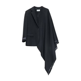 Moschino Giacca Cimosa - - Jackets - Damen - Schwarzk - M
