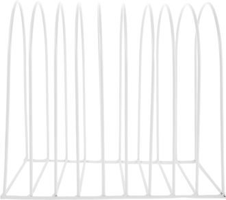 Cabilock Draht Metall Aktenst&auml;nder Tischregal Gro&szlig;z&uuml;giger Stabiler Vertikaler Organizer f&uuml;r Schreibtisch B&uuml;ro Homeoffice Multifunktionaler B&uuml;cher und Dokumente