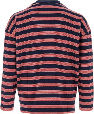 Jil Sander Mens Embroidered Cotton T-Shirt 646 Exterior Exterior: T-shirts And Polos