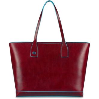 Piquadro Rote Einkaufstasche mit iPad-Fach - - Bags - Damen - Rot - ONE SIZE