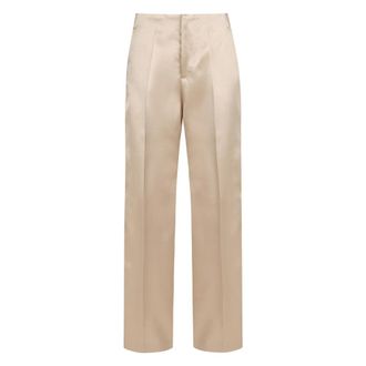 Philosophy di Lorenzo Serafini Satin Hose mit Seitentaschen - - Trousers - Damen - Beige - M