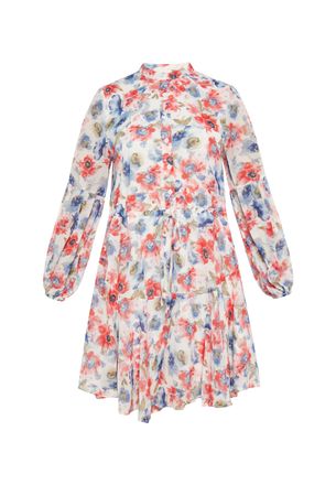 Felipa Kleid Frauen Himmelblau