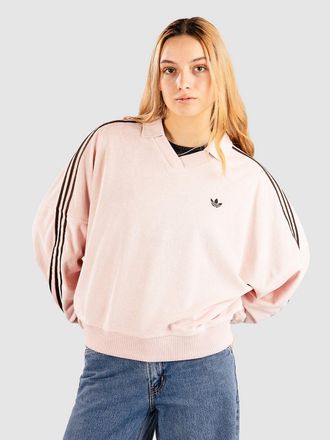 adidas Originals TT V Neck Sweat rose
