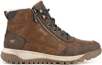 Mustang Jeans Mustang Schnürschuhe 4202-601 Braun