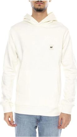 CAT Cat, Homme, Sweatshirts et sweats &agrave; capuche, Blanc, Taille: XL Sweat &agrave; Capuche Pullover