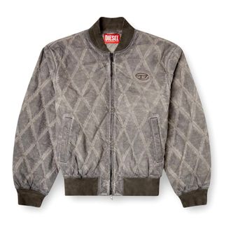 Diesel Homme, Vestes, Gris, Taille: M Bomber Vestes